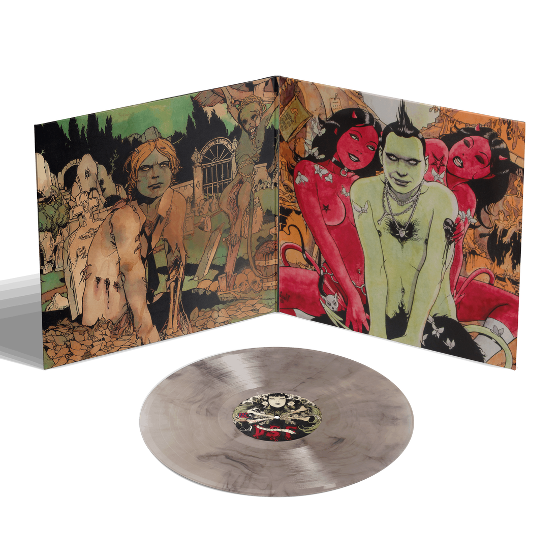 Die So Fluid - Spawn of Dysfunction [LP] Tan Smoke Marble