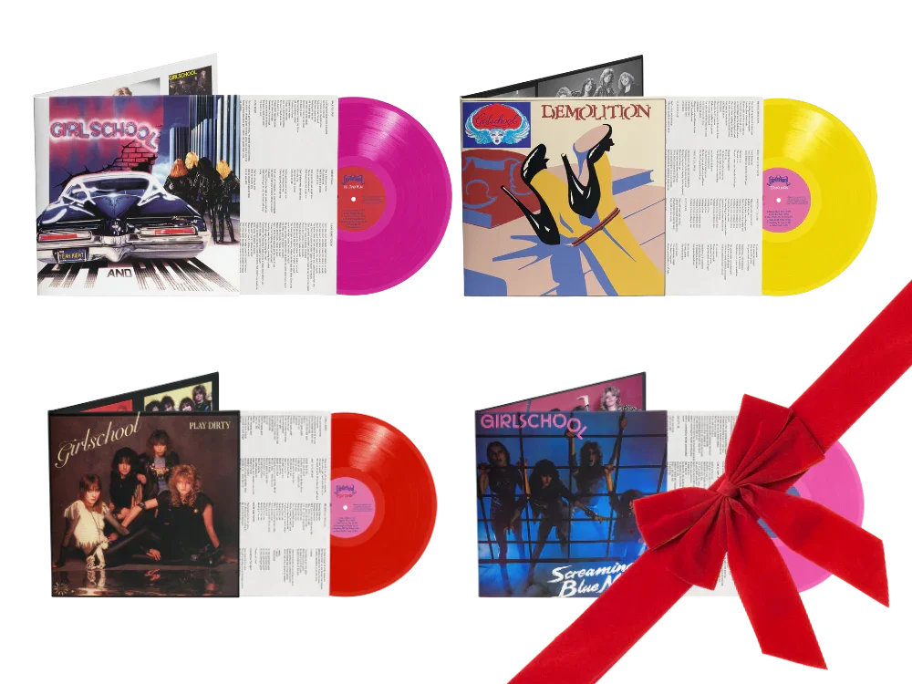 Girlschool LP Bundle Set