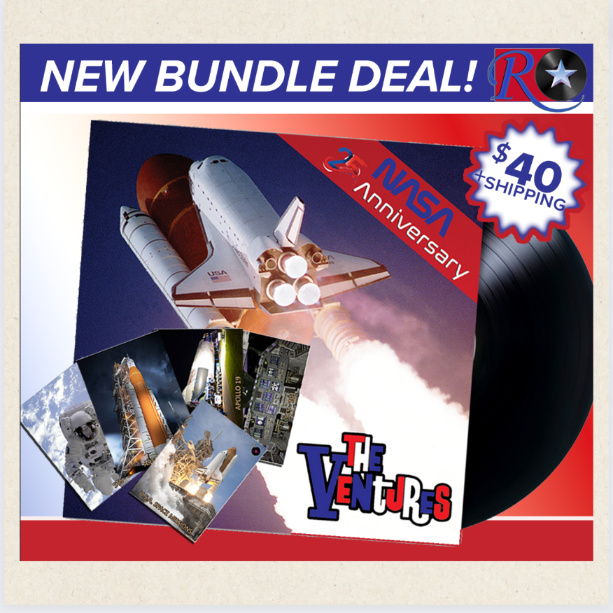 The Ventures NASA Space Cards Bundle – Renaissance Records US