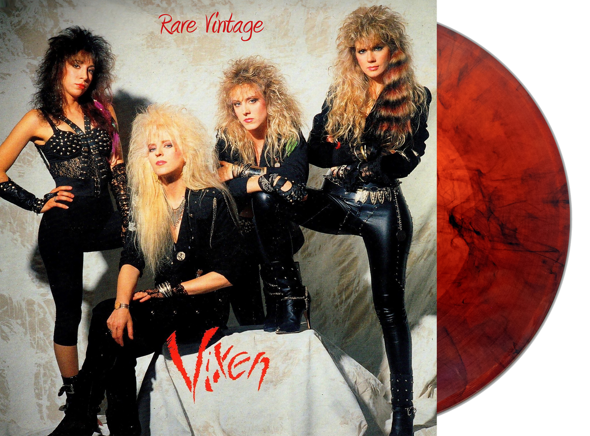 Vixen - Rare Vintage [LP] Red Marble – Renaissance Records US